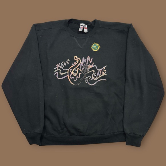 Vintage | Shirts | Vintage 9s New Orleans Jazz Themed Sweatshirt | Poshmark